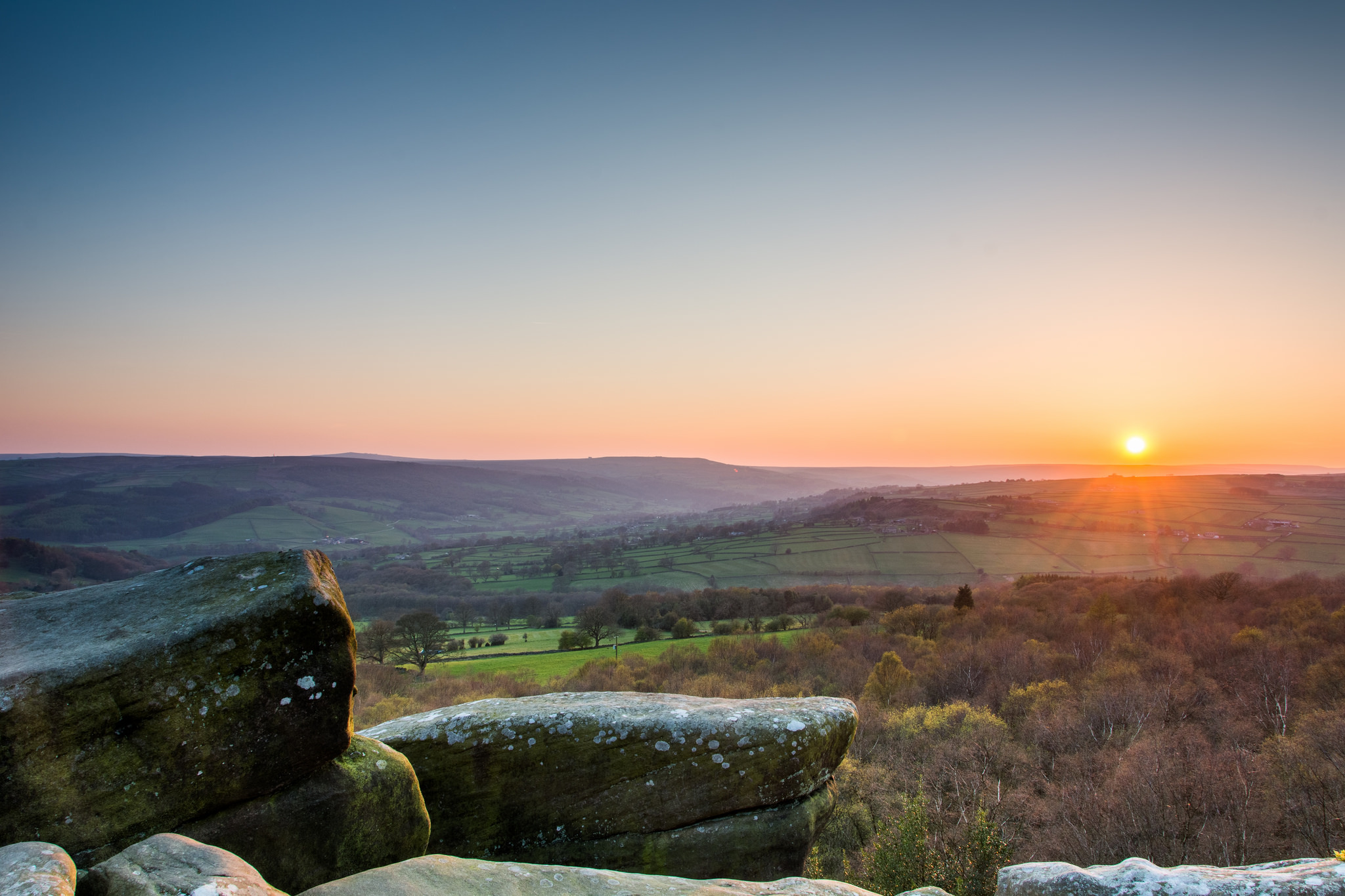 Brimham Rocks Sunset- North Yorskhire - Andrew Hawkes Photography